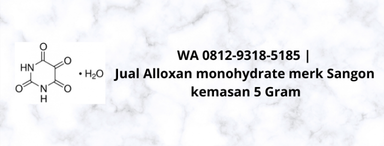 Alloxan monohydrate merk Sangon kemasan 5 Gram - PT Indogen Intertama