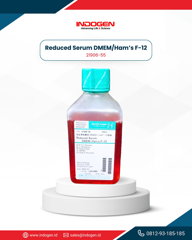 Reduced Serum DMEM/Ham's F-12 Medium (21906-55) - PT Indogen Intertama